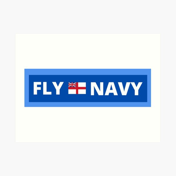 Fly Navy Art Prints | Redbubble
