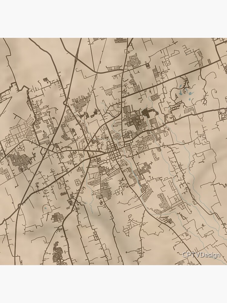 "Lipa Sepia Map" Sticker for Sale by CPTVDesign | Redbubble