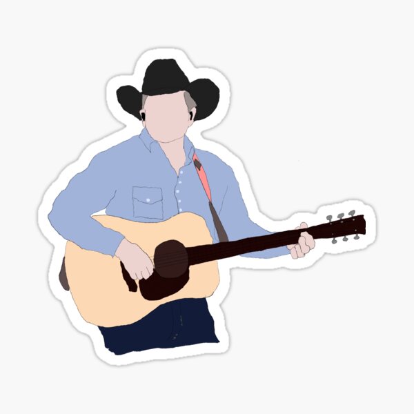 George Strait Stickers | Redbubble