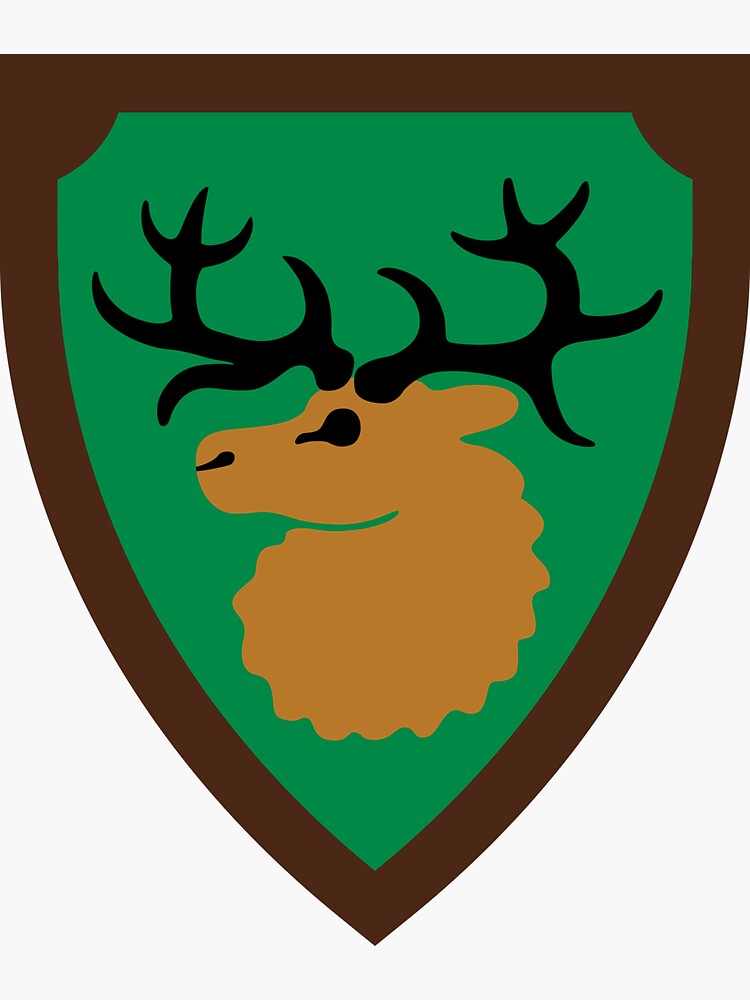 "Lego Forestman Shield Emblem" Sticker by Highonbricks | Redbubble