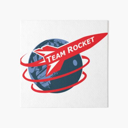 "Team Rocket Logo" Art Board Print for Sale by LadyDunsparce | Redbubble
