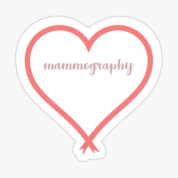 "Mammography" Sticker for Sale by ryanbanister | Redbubble