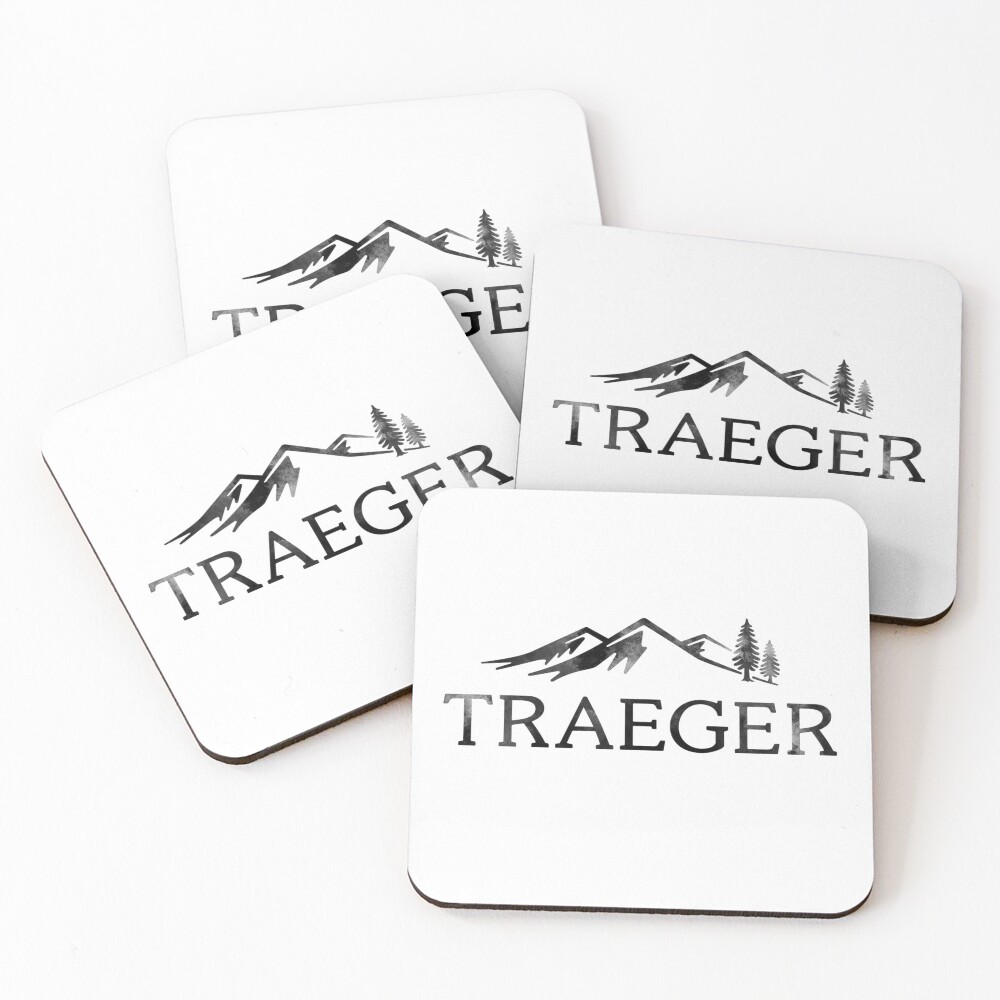 "Traeger BBQ Smoker Barbeque" Sticker for Sale by CreationFirm | Redbubble