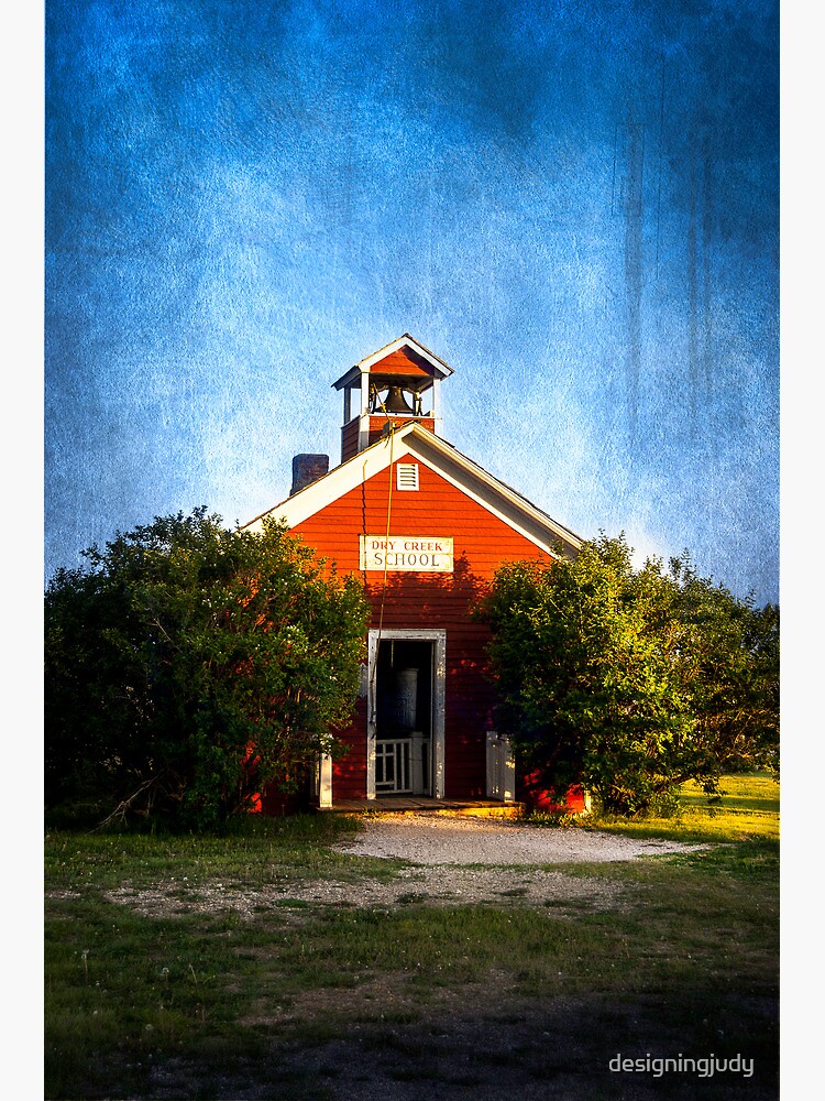 "Little Red Schoolhouse" Framed Art Print for Sale by designingjudy ...