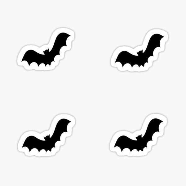 "Bat sticker pack" Sticker by Mahi100 | Redbubble