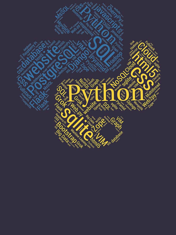 "Python Programmierer & Entwickler T-Shirt & Hoodie NEU" T-Shirt von ...