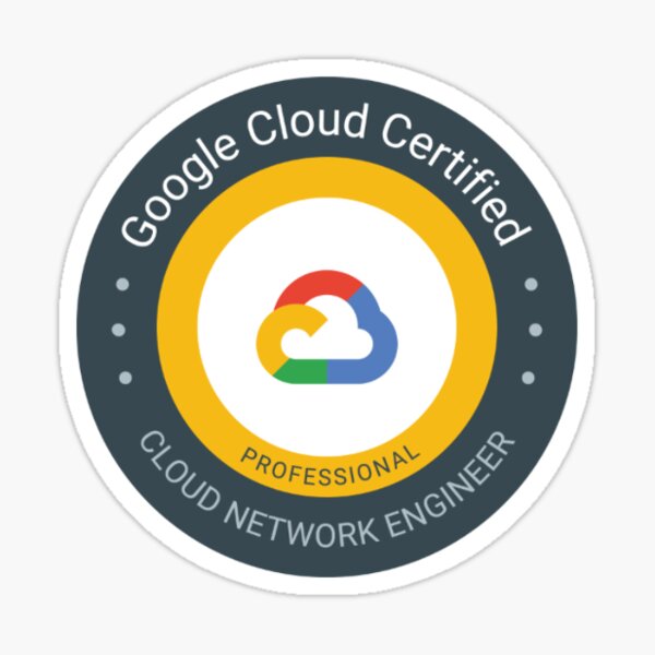 "google cloud certified cloud network engineer" Sticker for Sale by ...
