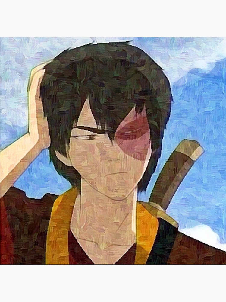 "prince zuko (ATLA) avatar " Sticker for Sale by Rabbia | Redbubble