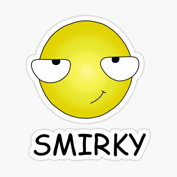 "Mr. Smirky Doodle" Sticker by candidcanes | Redbubble