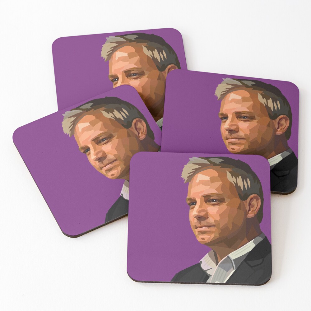 "Prof. Brett Sutton " Coasters (Set of 4) for Sale by ashleyecarr ...