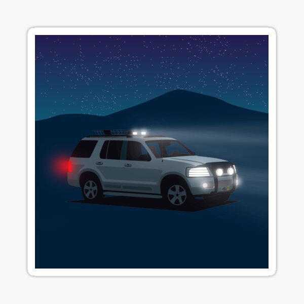 "Ford Explorer" Sticker for Sale by Doug1234 | Redbubble