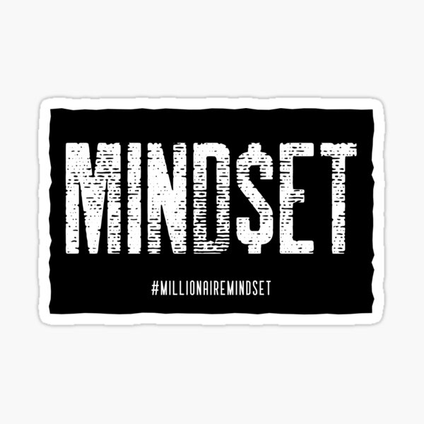 "Mindset Logo (Alternate)" Sticker by Robert-Hurst | Redbubble