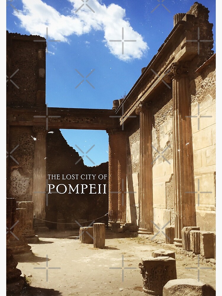 "The Lost City of Pompeii" Spiral Notebook for Sale by alijun | Redbubble
