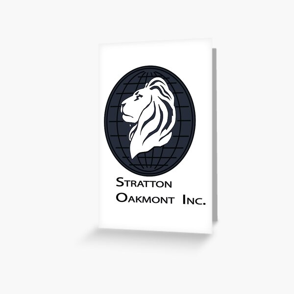 "Stratton Oakmont Logo - The Wolf of Wall Street" Greeting Card by ...