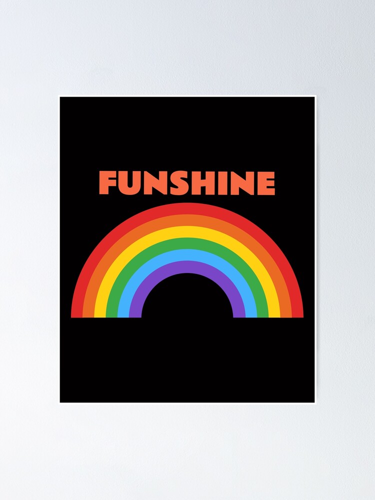 "Funshine" Poster by hypnovortex | Redbubble