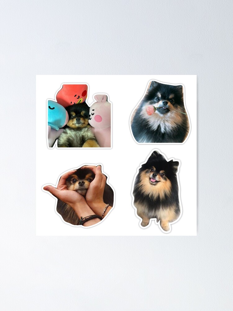 "yeontan sticker/magnet set" Poster for Sale by bluevea | Redbubble