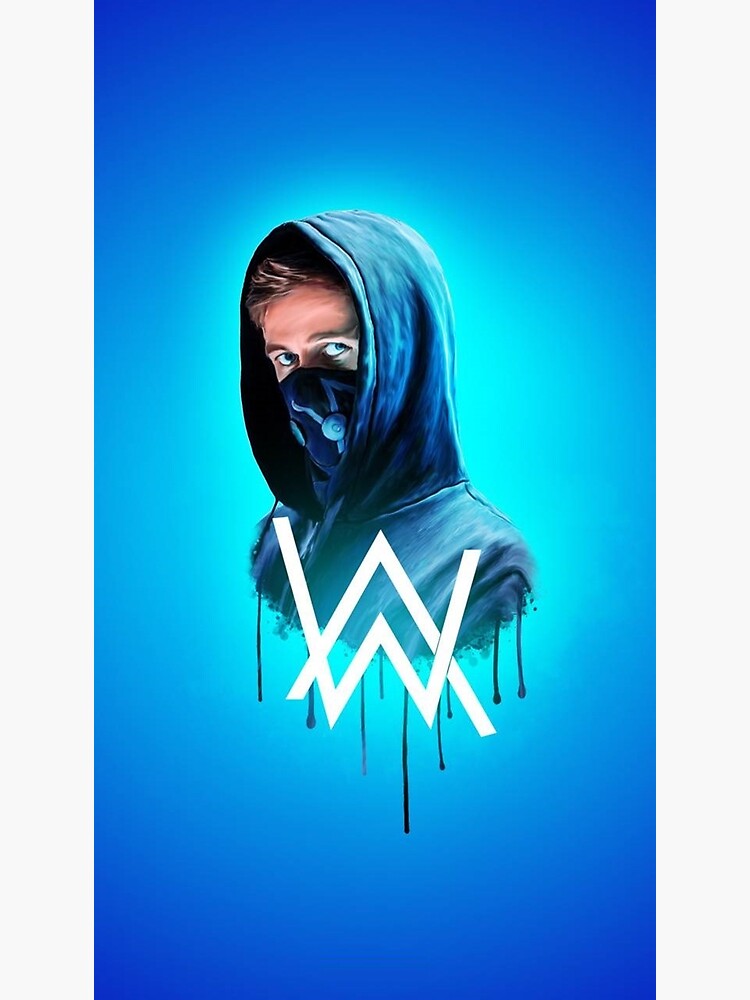 "Alan Walker" Art Print by humairabeti | Redbubble