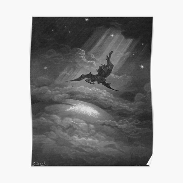 "The Fall of Lucifer - Gustave Doré" Poster for Sale by Moyset | Redbubble
