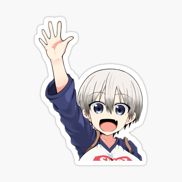 "Uzaki chan Anime" Sticker for Sale by Aiolin | Redbubble