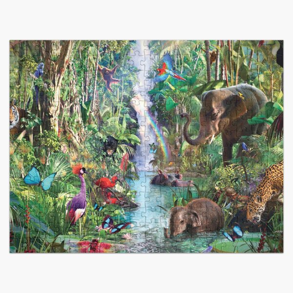 "Jungle Book" Jigsaw Puzzle for Sale by DavidPenfound | Redbubble