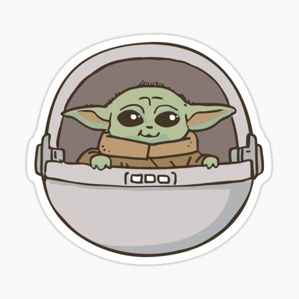Baby Yoda Stickers | Redbubble