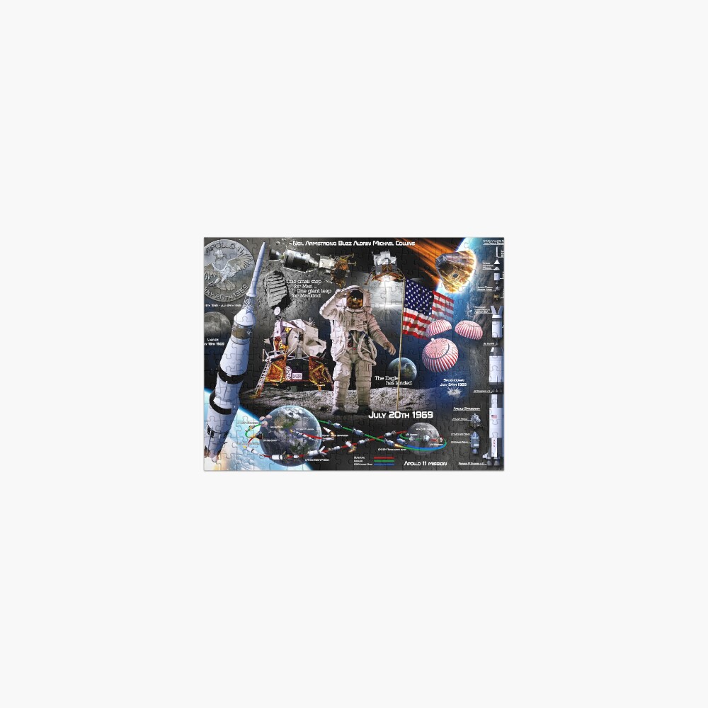 "Apollo 11" Jigsaw Puzzle for Sale by DavidPenfound | Redbubble