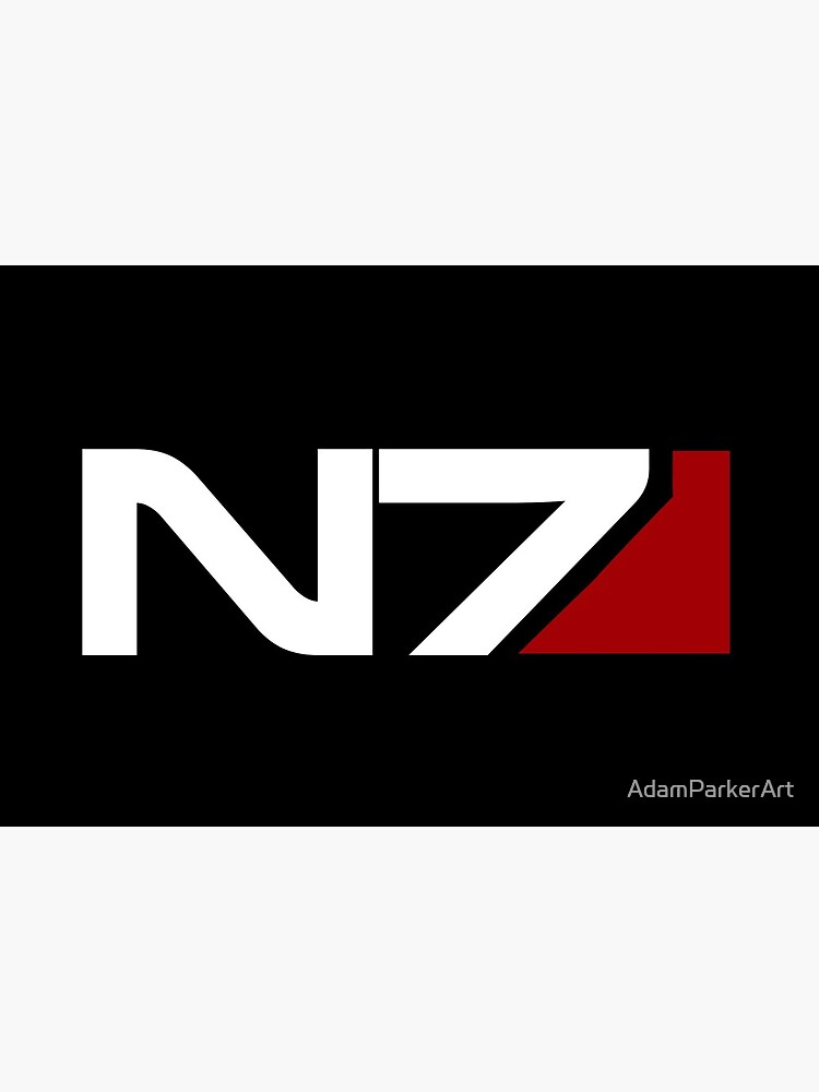 "N7 Logo " Mask for Sale by AdamParkerArt | Redbubble