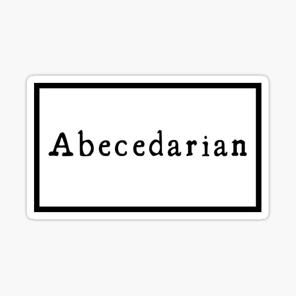 Abecedarian Gifts & Merchandise | Redbubble