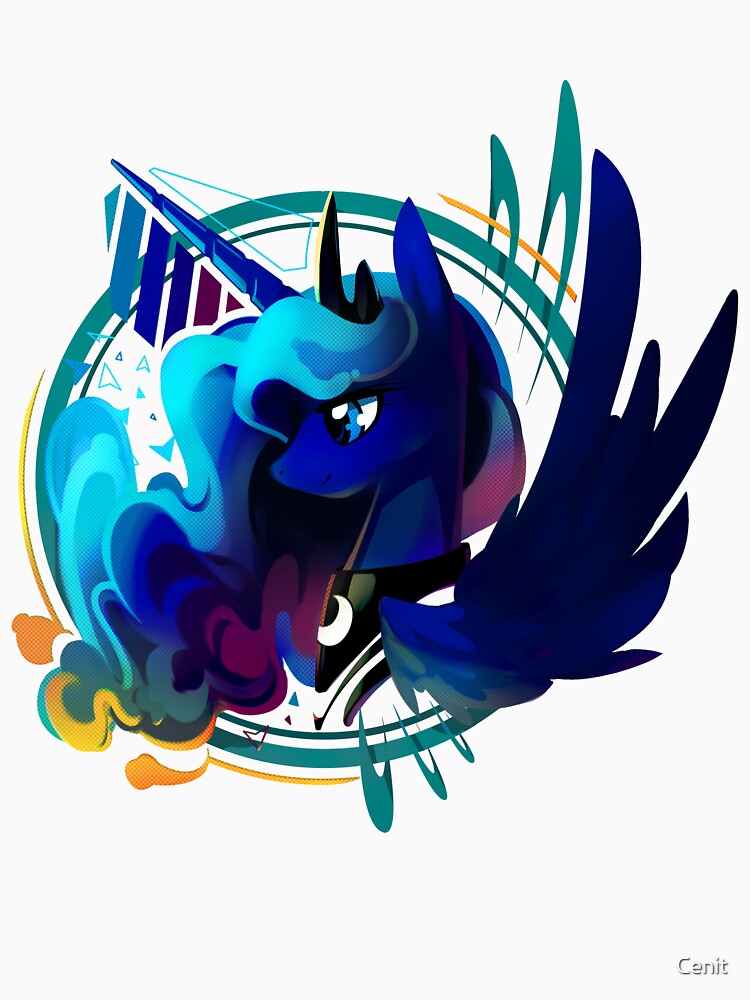 "Luna" T-shirt for Sale by Cenit | Redbubble | my little pony t-shirts ...