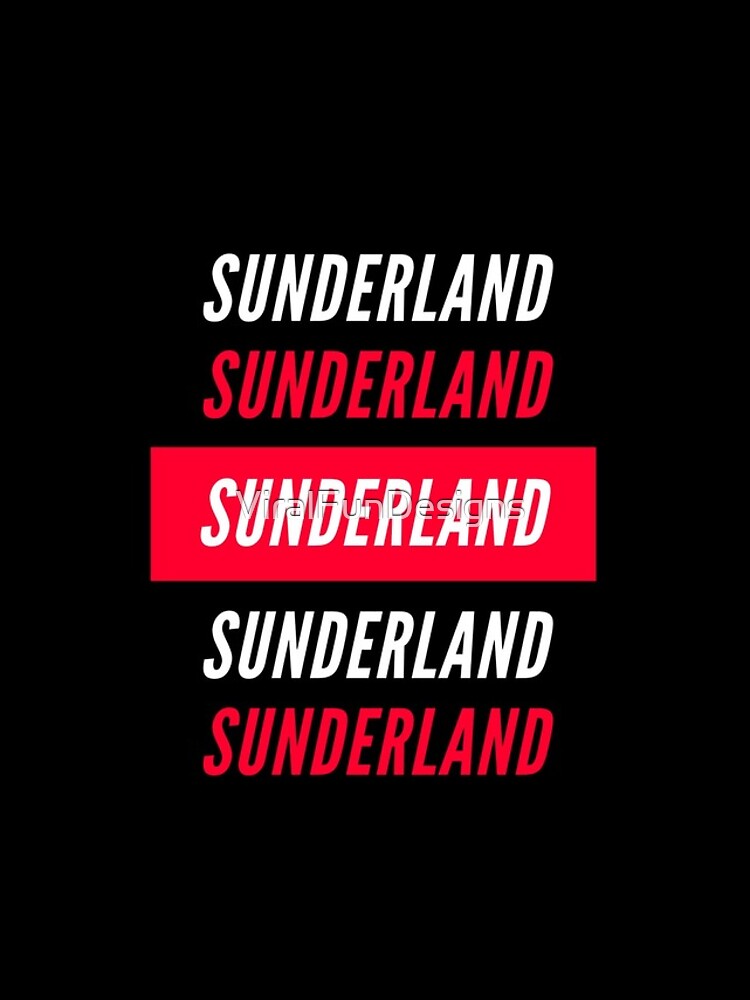 "Sunderland 'Til I Die SAFC Mackem Football" iPhone Case for Sale by ...