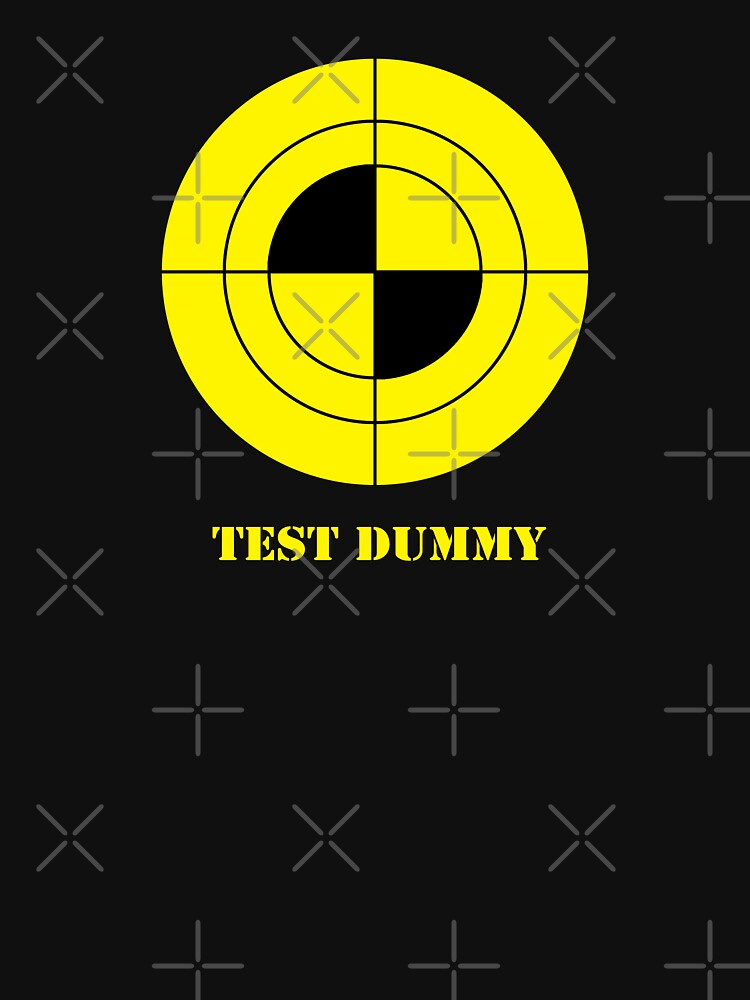 "Test Dummy - T shirt" T-shirt by BlueShift | Redbubble | target t ...