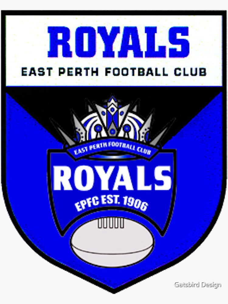 "East Perth football club | AFL Australian Football" Sticker for Sale ...