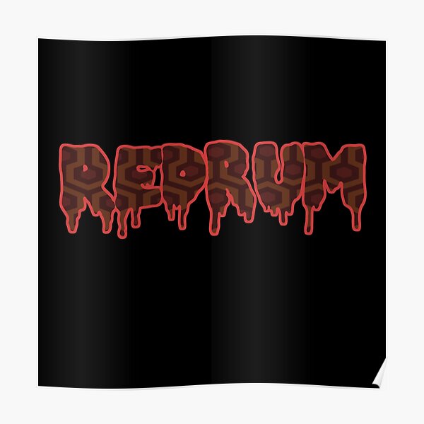 Redrum Posters | Redbubble