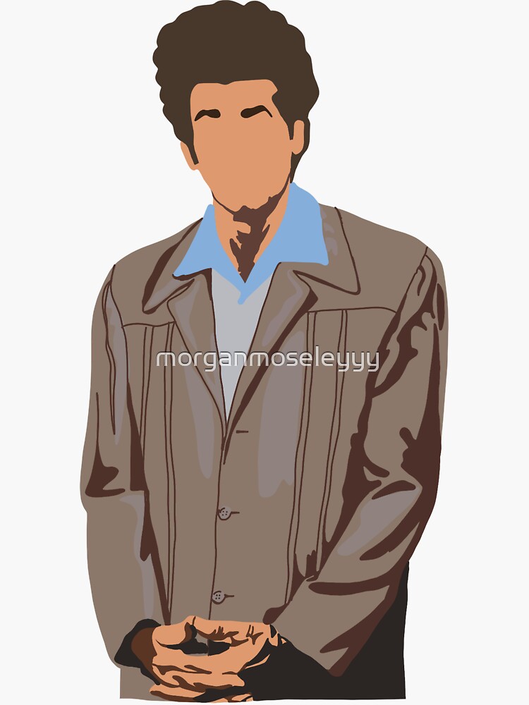 "kramer" Sticker for Sale by morganmoseleyyy | Redbubble