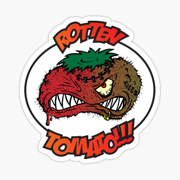 "Rotten Tomato" Sticker for Sale by M-designs-98 | Redbubble