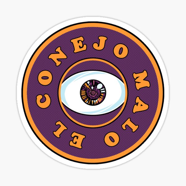 "El Conejo Malo" Sticker by blazikin | Redbubble