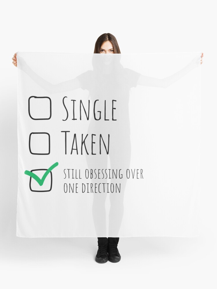 "Obsessing over one direction " Scarf for Sale by Margje | Redbubble