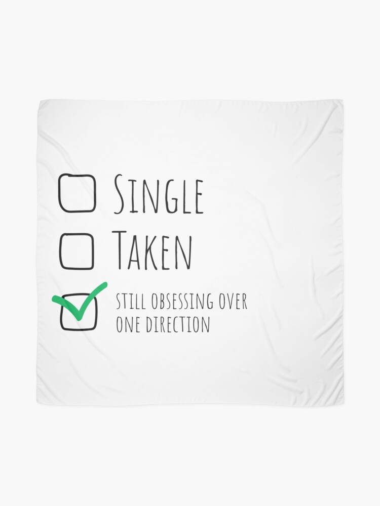 "Obsessing over one direction " Scarf for Sale by Margje | Redbubble