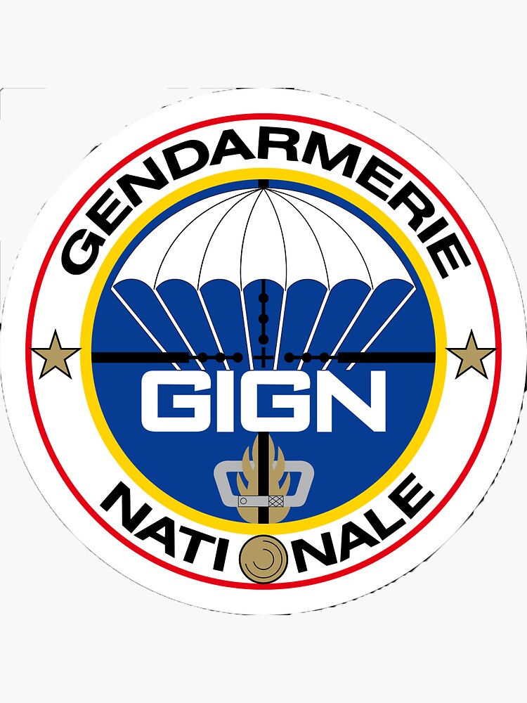 "GIGN" Sticker for Sale by Objectifarmee | Redbubble