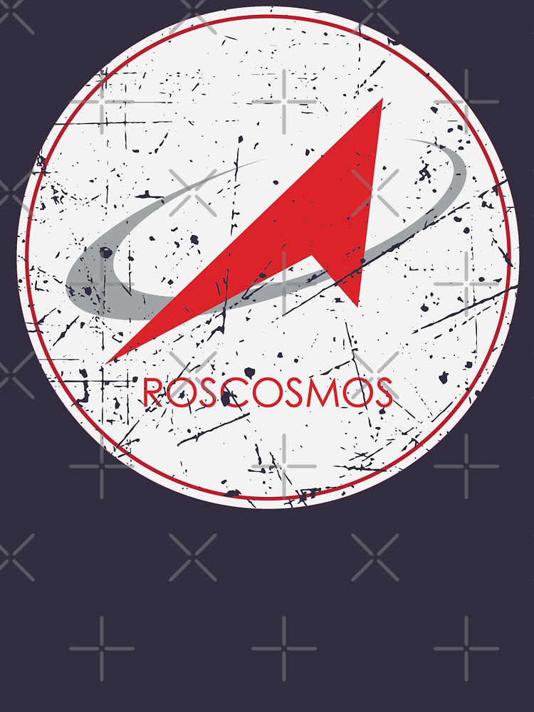 "Russian Federal Space Agency Roscosmos Logo " Essential T-Shirt for ...
