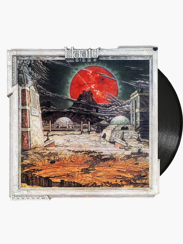 "Klaatu album Hope" Sticker by rayvoltz | Redbubble