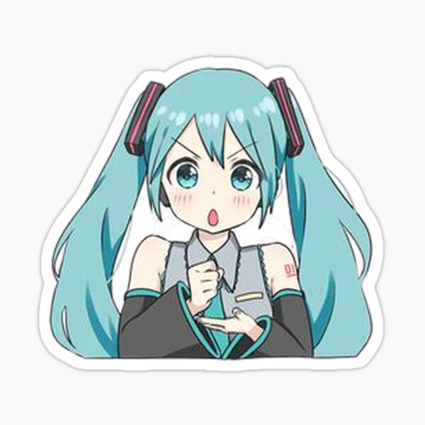 Miku Hatsune Stickers | Redbubble
