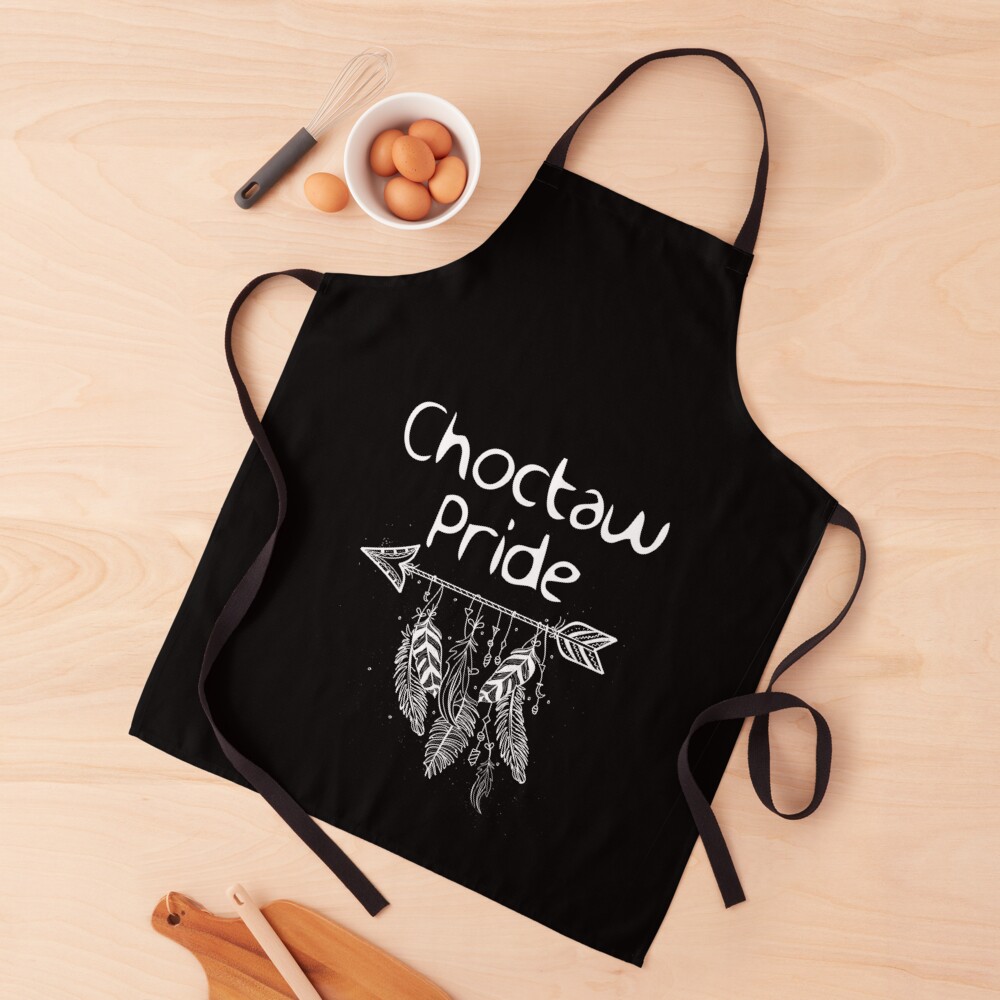 "Choctaw Native American Pride Love Chahta Tribe" Apron for Sale by ...