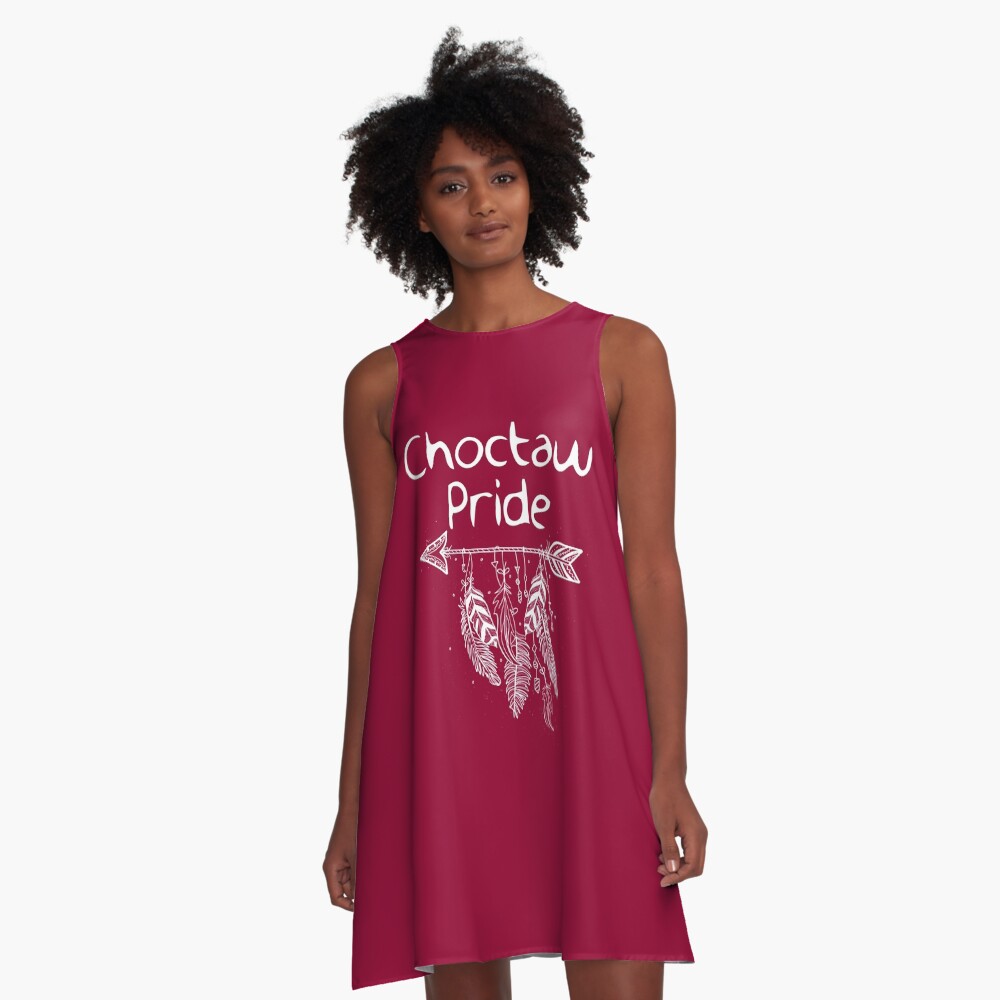"Choctaw Native American Pride Love Chahta Tribe" A-Line Dress for Sale ...