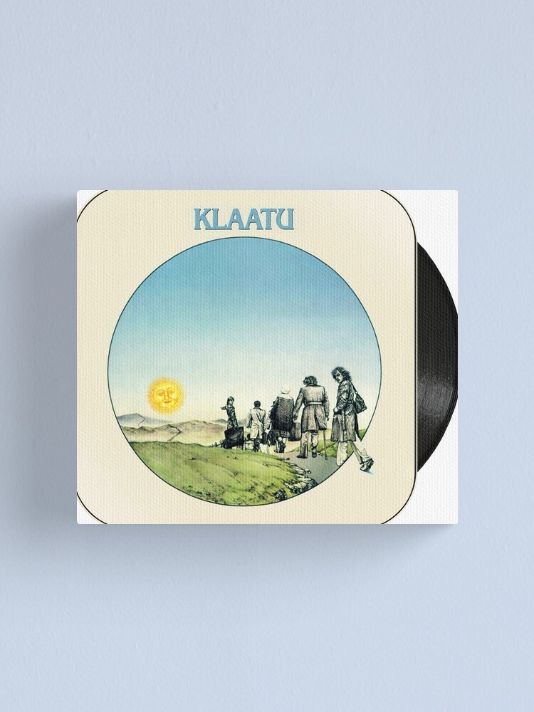 "Klaatu album Sir Army Suit" Canvas Print for Sale by rayvoltz | Redbubble