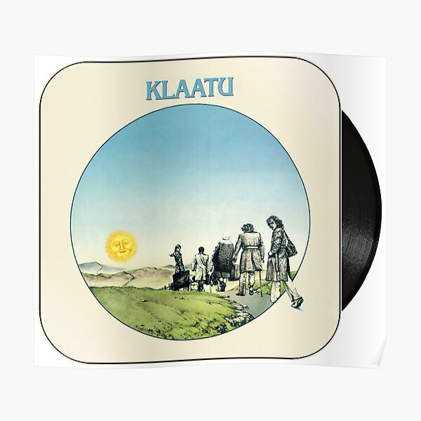 "Klaatu album Sir Army Suit" Poster for Sale by rayvoltz | Redbubble