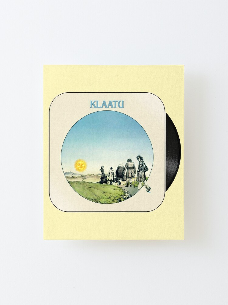 "Klaatu album Sir Army Suit" Mounted Print for Sale by rayvoltz | Redbubble