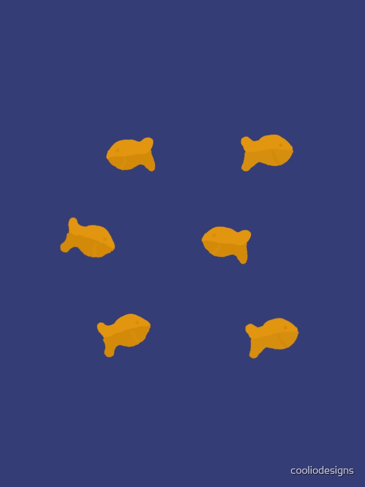 "goldfish cracker sticker pack!" T-shirt by cooliodesigns | Redbubble