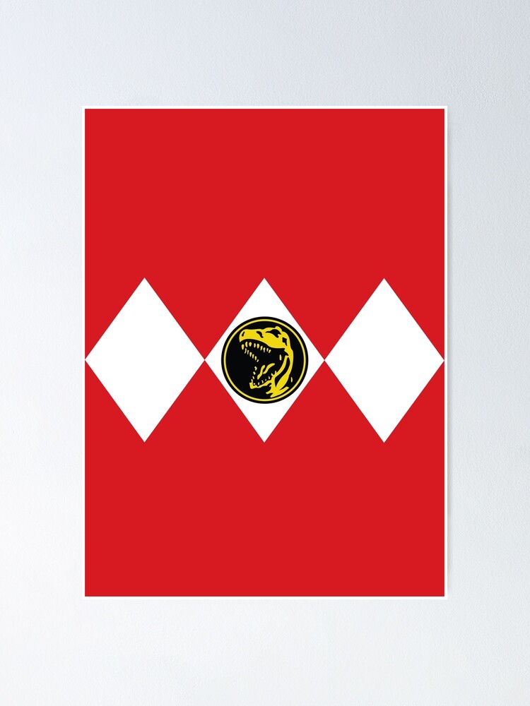 "MMPR (tyrannosaurus)" Poster by AimlessWorks | Redbubble