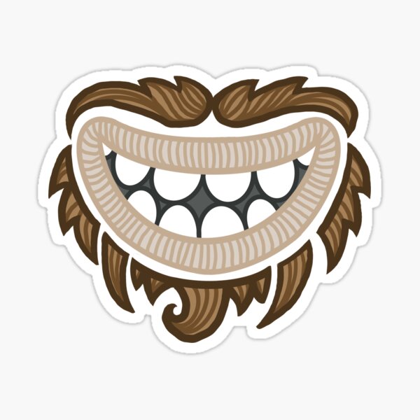 "Happy Sasquatch" Sticker for Sale by Bextur | Redbubble